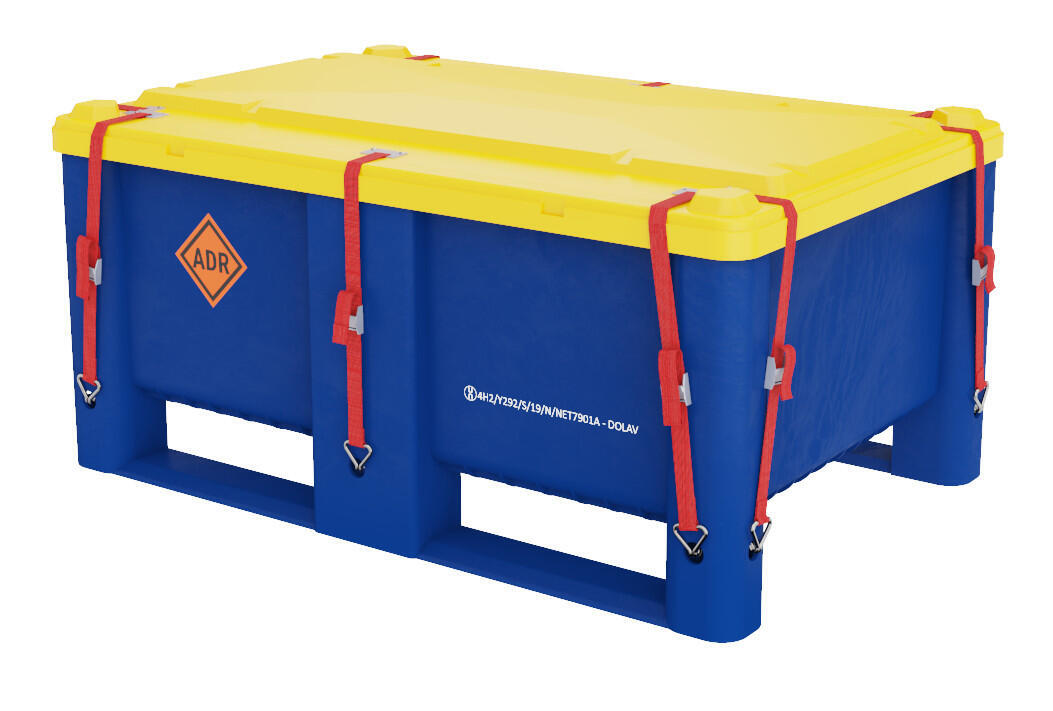 Dolav 800 SH540 UN - plastcontainer för farligt gods - Accon Norge